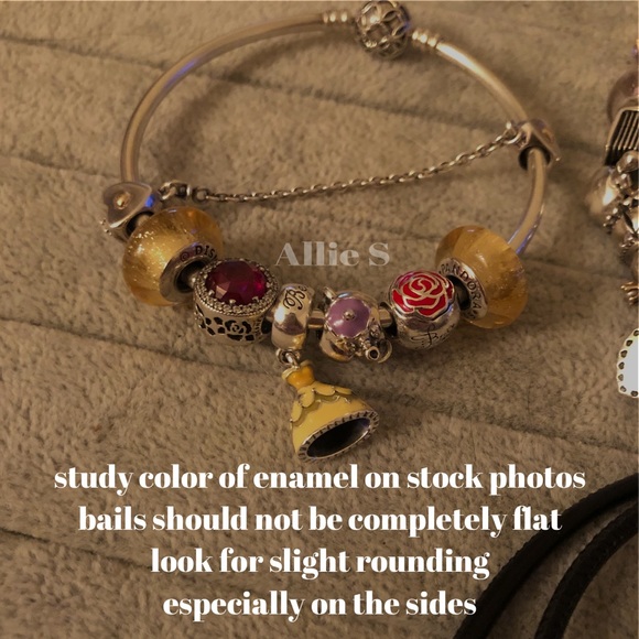 Pandora | Jewelry | Pandora Disney Princess Dress Charms Real Vs Fake ...